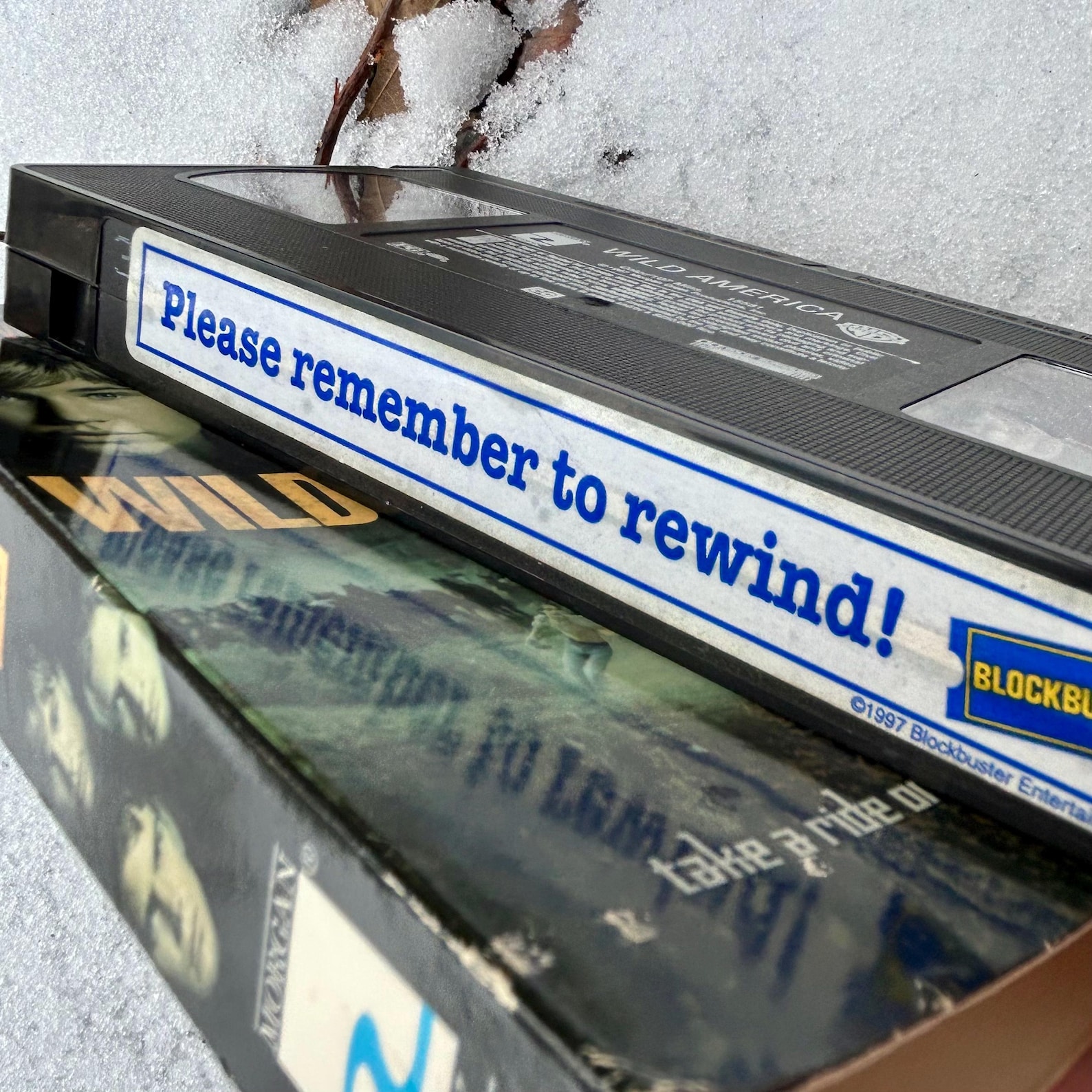 1997 Wild America VHS Original Blockbuster - Etsy