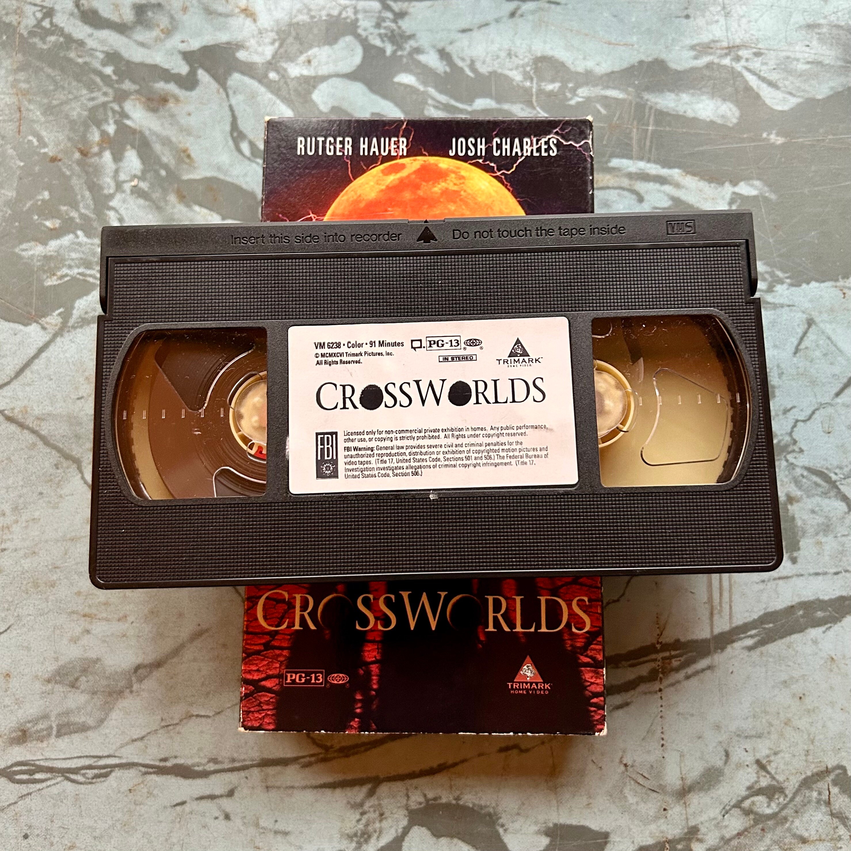 Crossworlds VHS 1996 Movie - Etsy