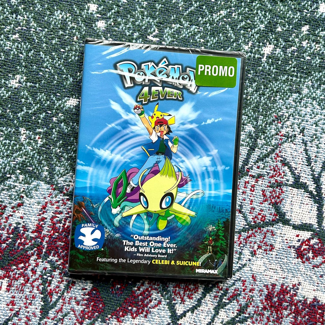 Pokemon 4ever Movie DVD, 2001 Promo Sealed - Etsy