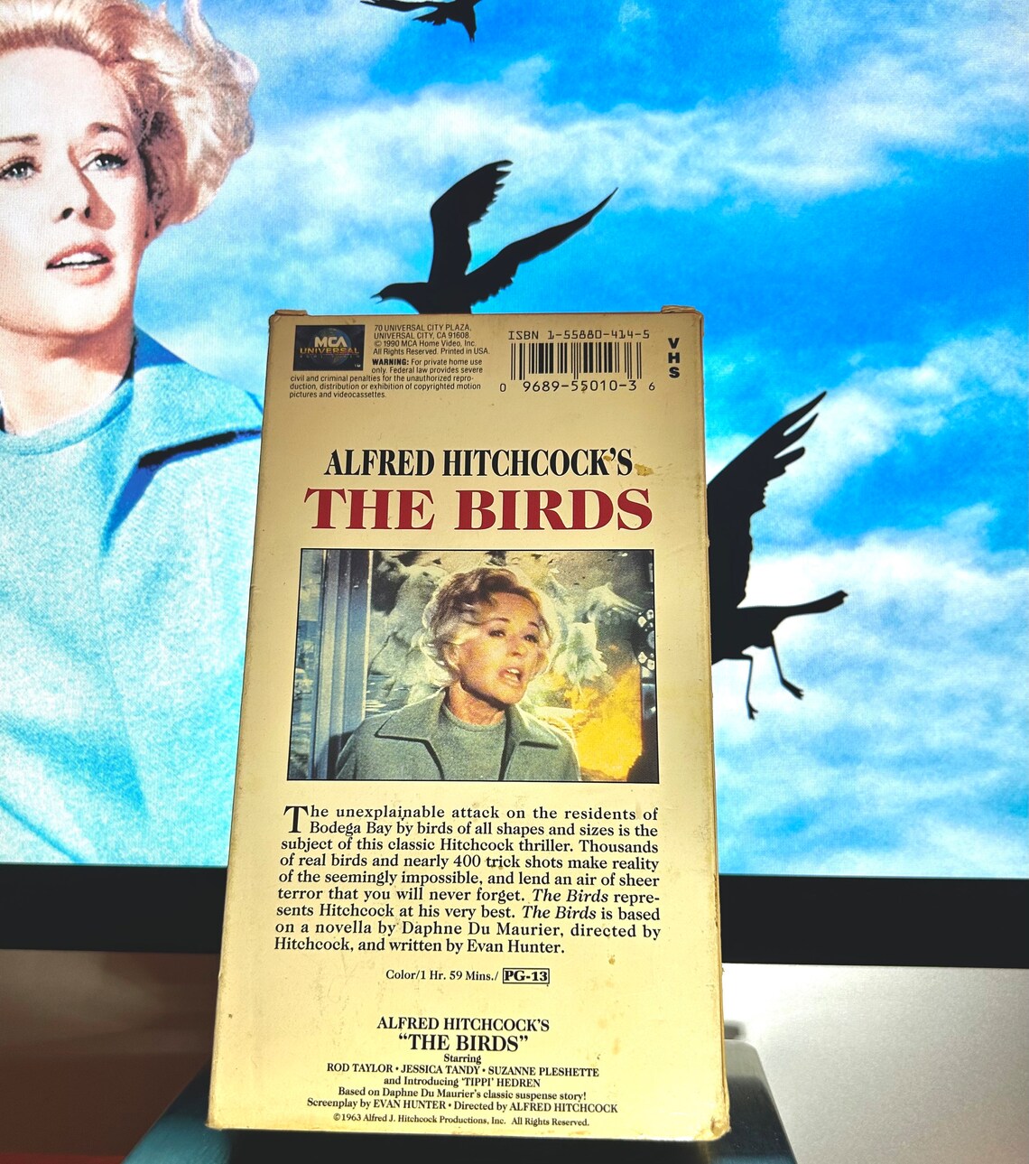 The Birds VHS,1963 Horror Movie Classic - Etsy
