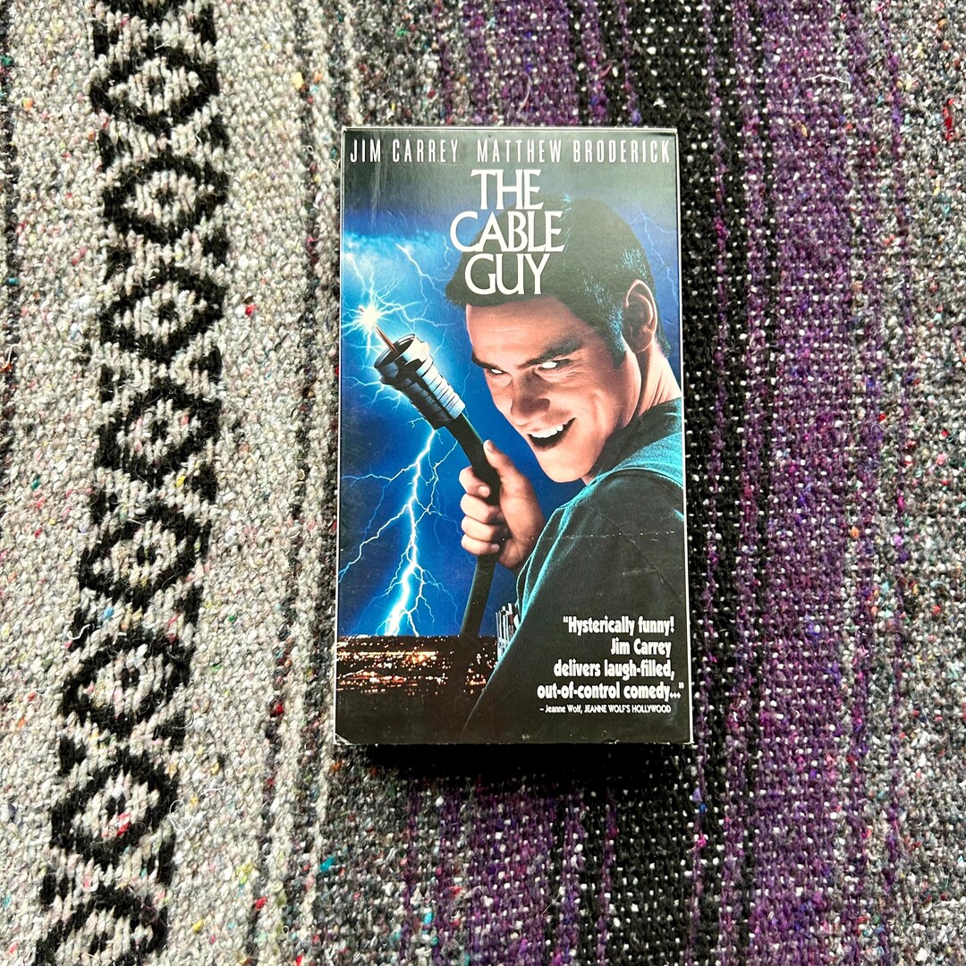 The Cable Guy (VHS, 1996) Comedy Movie - Etsy