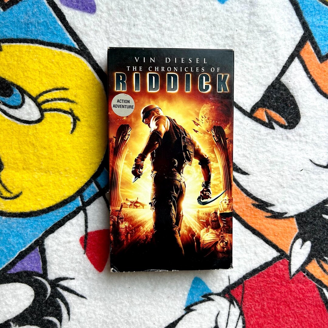 The Chronicles of Riddick (VHS, 2004) Action Adventure Movie - Etsy