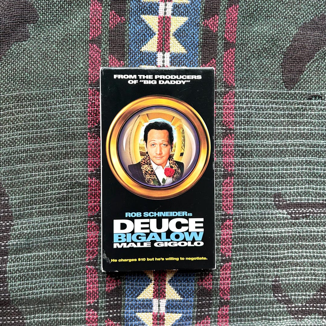 Deuce Bigalow Male Gigolo (VHS, 1999) Comedy Movie - Etsy