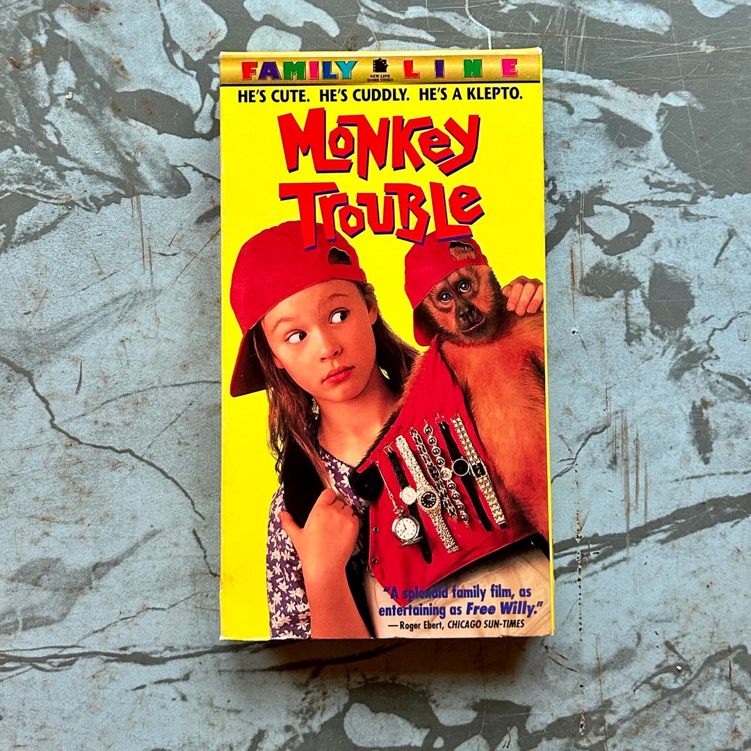 Monkey Trouble (vhs, 1994) Movie - Etsy