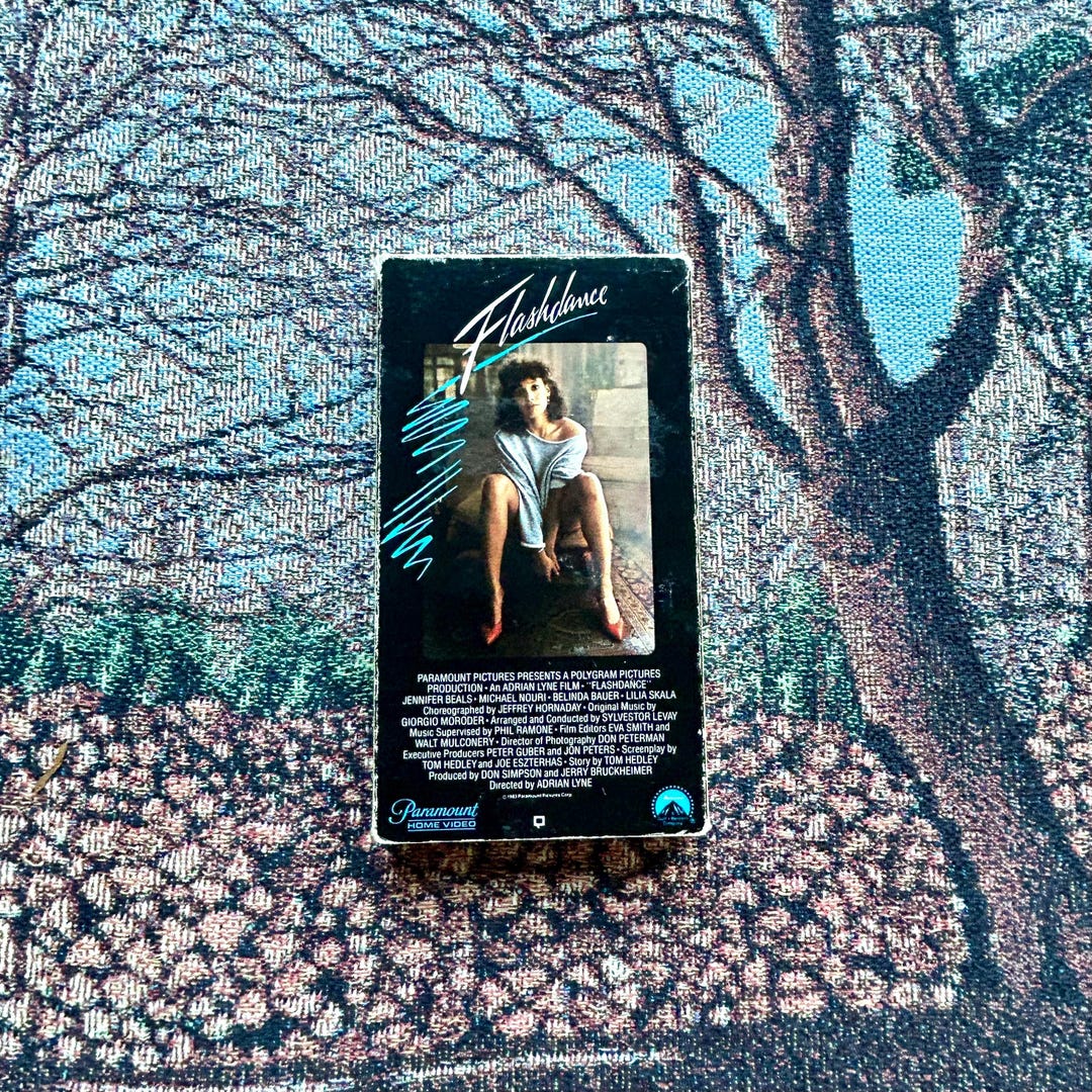 Flashdance (VHS, 1983) Dance Movie - Etsy