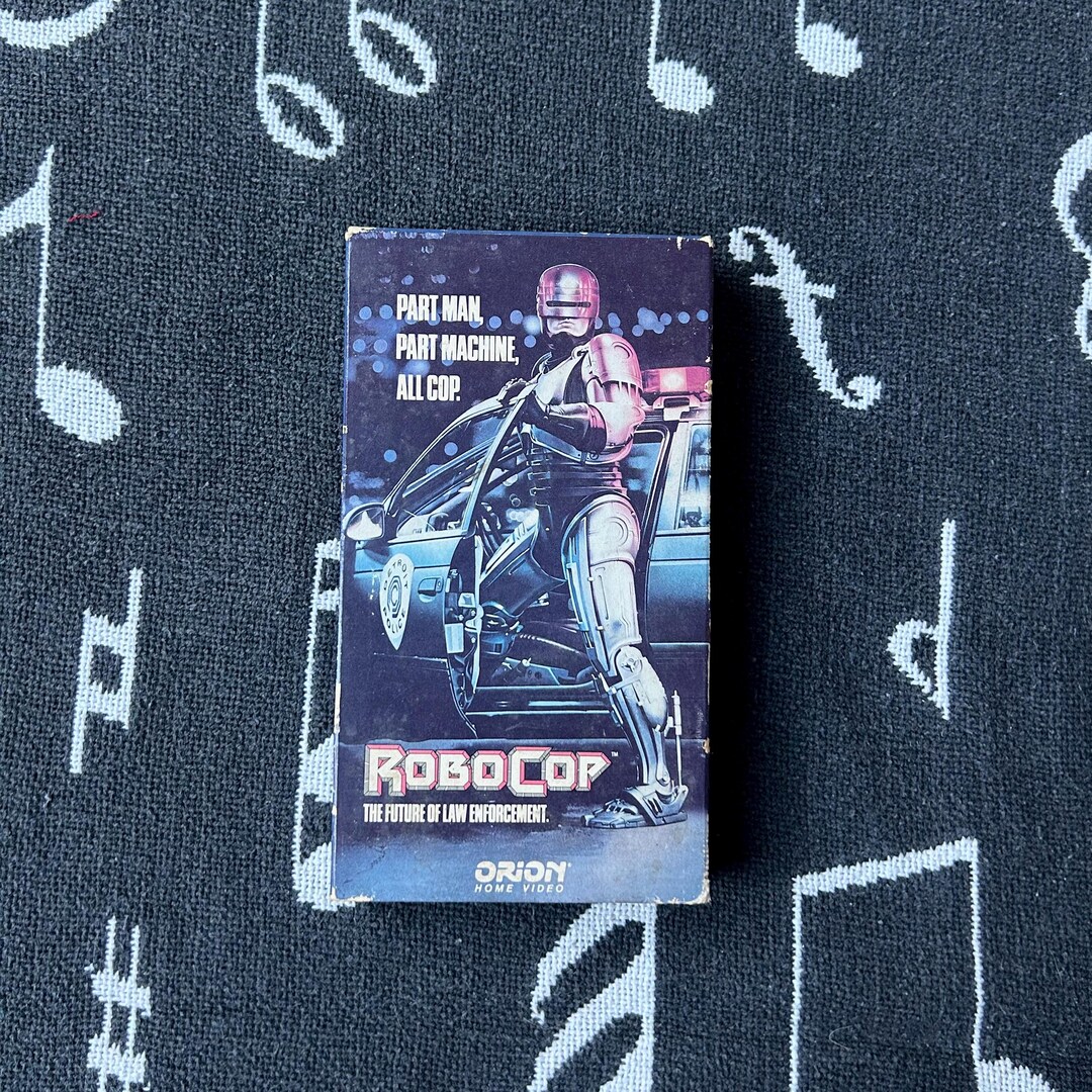 Robocop VHS (1987) Orion Home Video Vintage Sci-fi Tape - Etsy