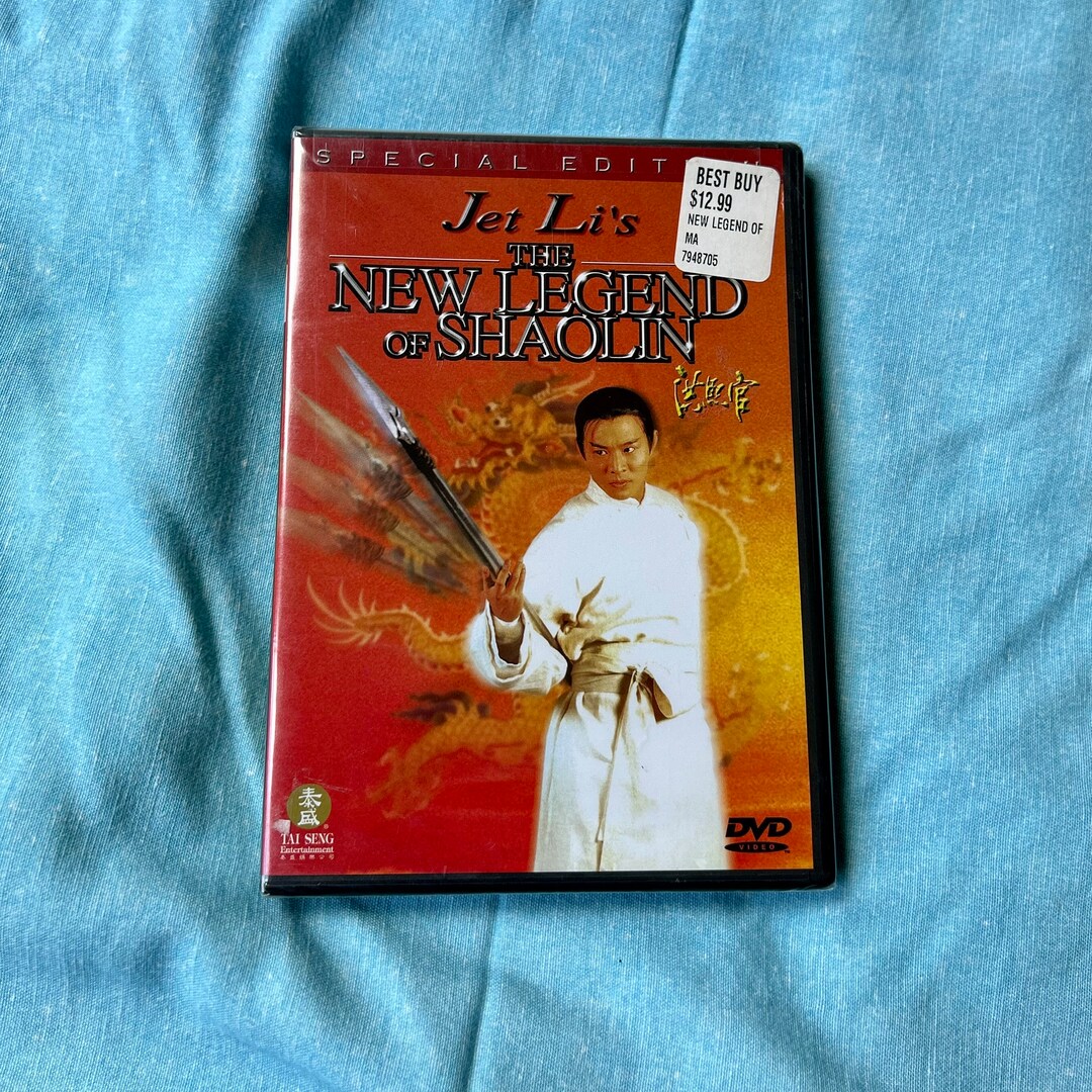 The New Legend of Shaolin - Jet Li (DVD 1994) Special Edition - Etsy
