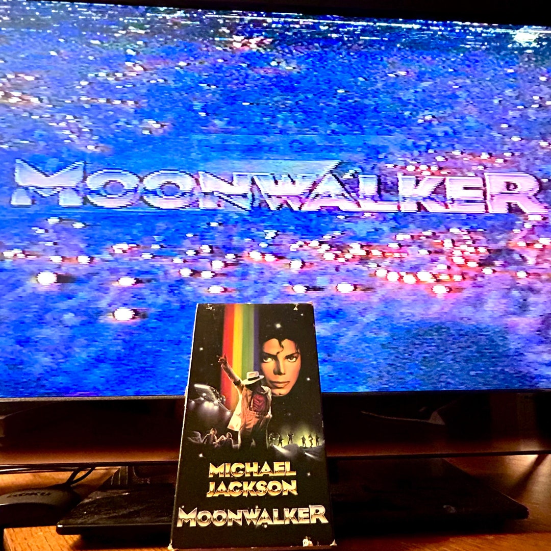 Michael Jackson Moon Walker (VHS, 1988) - Etsy