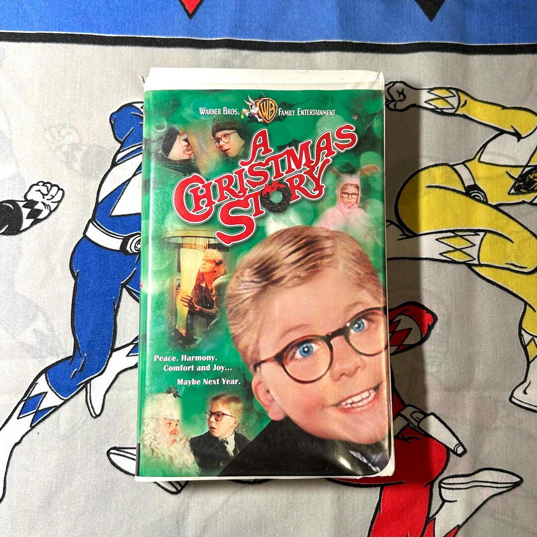 A Christmas Story VHS, 1983 - Warner Bros Clamshell Tape Holiday ...