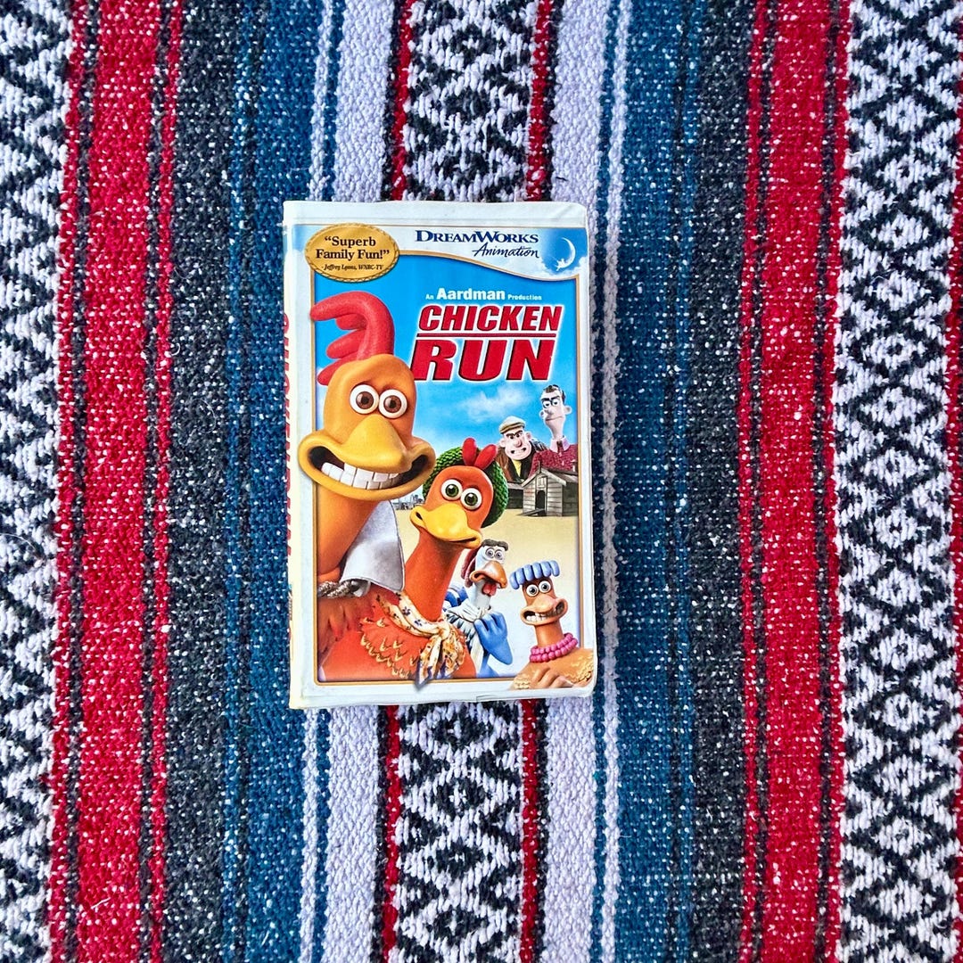 Chicken Run (VHS, 2000) Clamshell Movie - Etsy