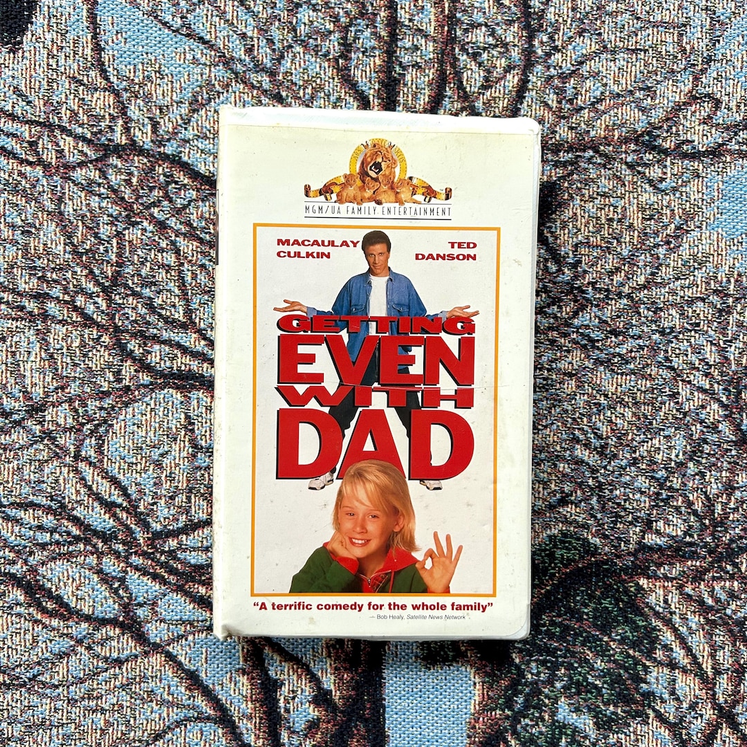 Getting Even With Dad (VHS, 1994) Comedy Movie - Etsy