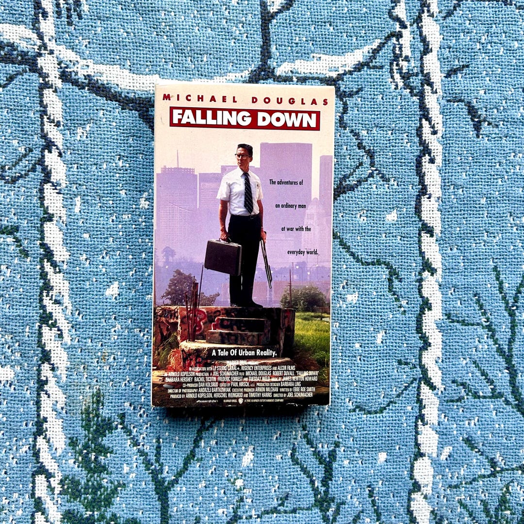 Falling Down (VHS, 1993) Thriller Movie - Etsy