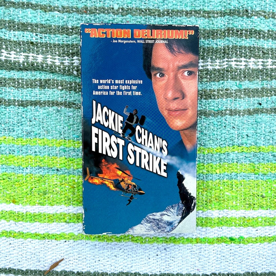 Jackie Chan's First Strike (VHS,1997) Action Movie - Etsy