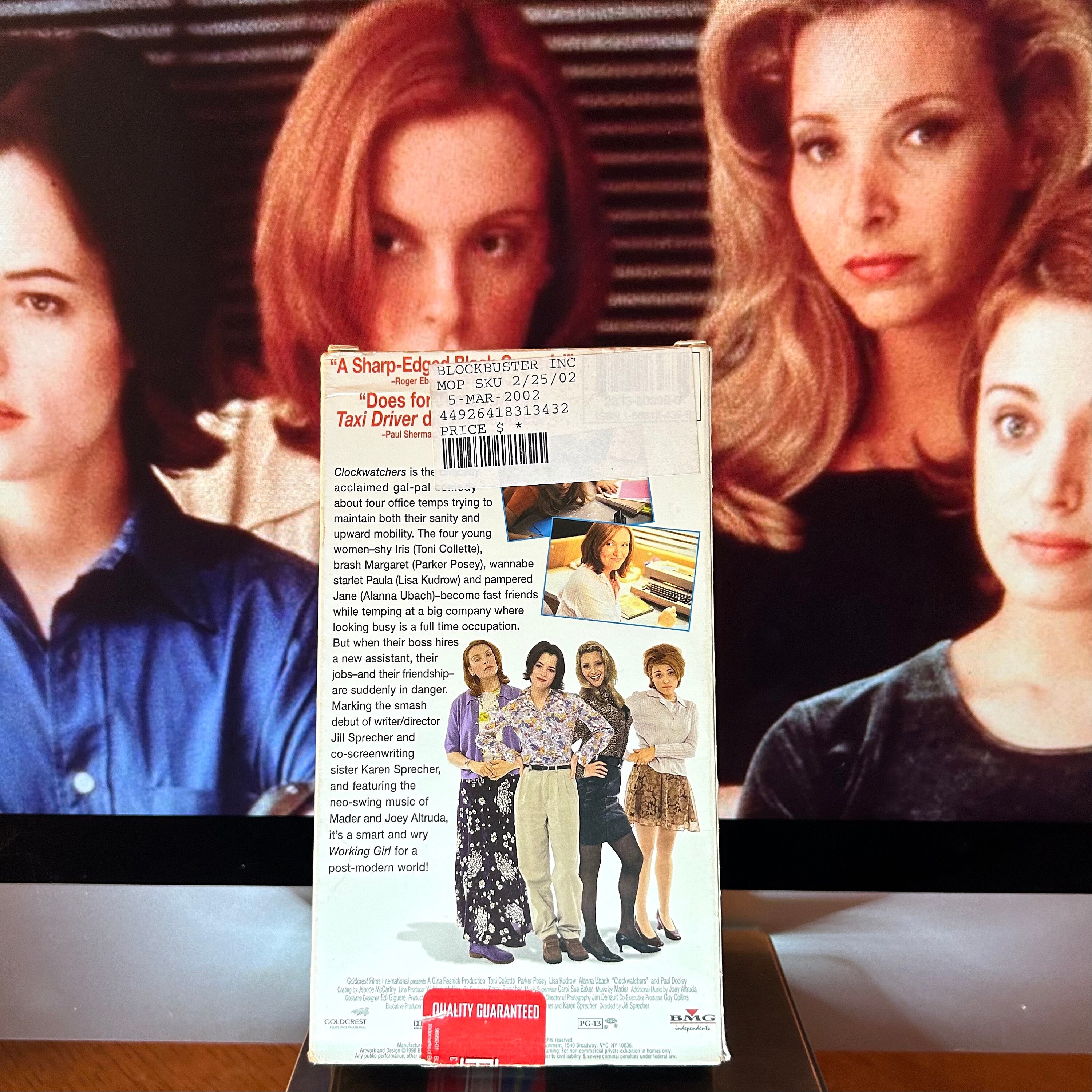 Clockwatchers vhs 1998 Comedy Movie - Etsy