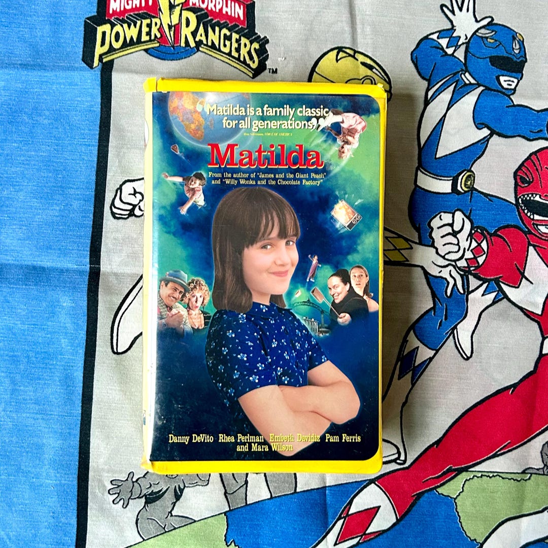 Matilda (VHS, 1996) Clamshell Movie - Etsy