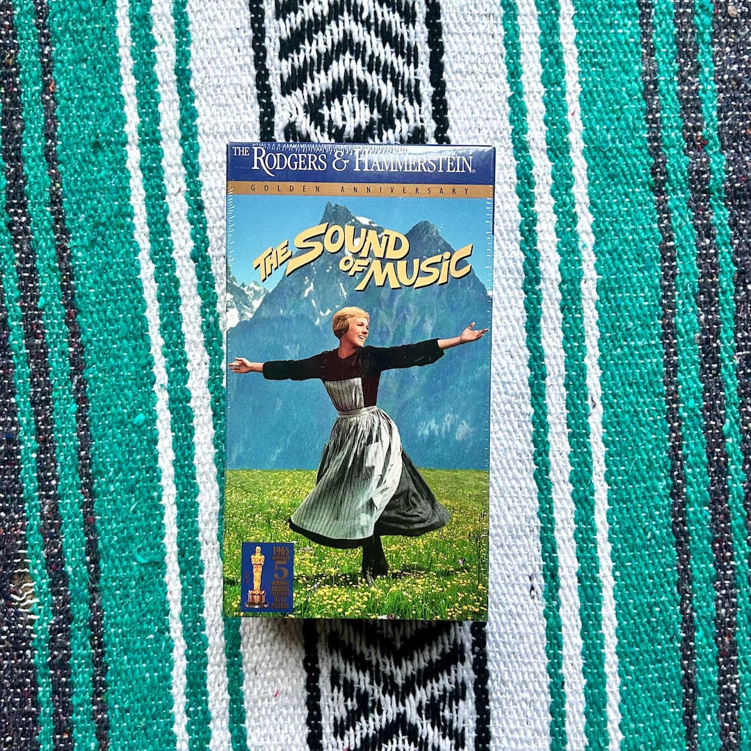 The Sound of Music (VHS, 1965) 2 Tape Musical Movie Sealed - Etsy