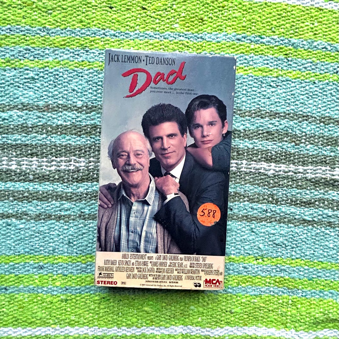 Dad (VHS, 1989) Drama Movie - Etsy