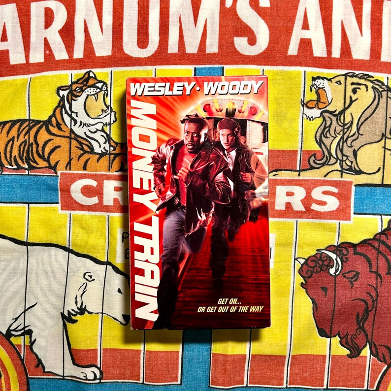 Vintage VHS - Money Train (1995) - Wesley Snipes & Woody Harrelson - Etsy