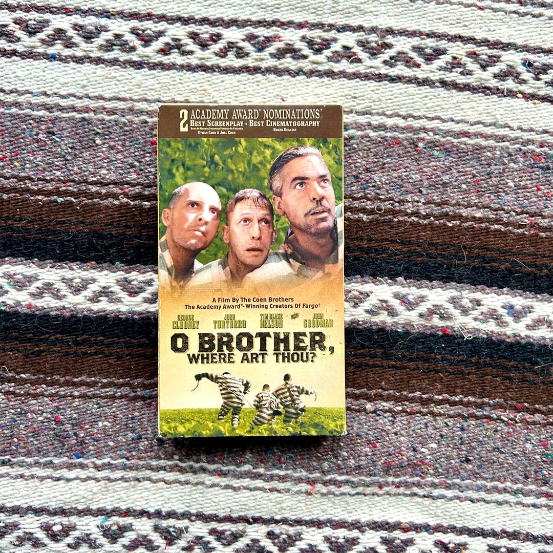 O Brother, Where Art Thou? (VHS, 2000) Movie - Etsy