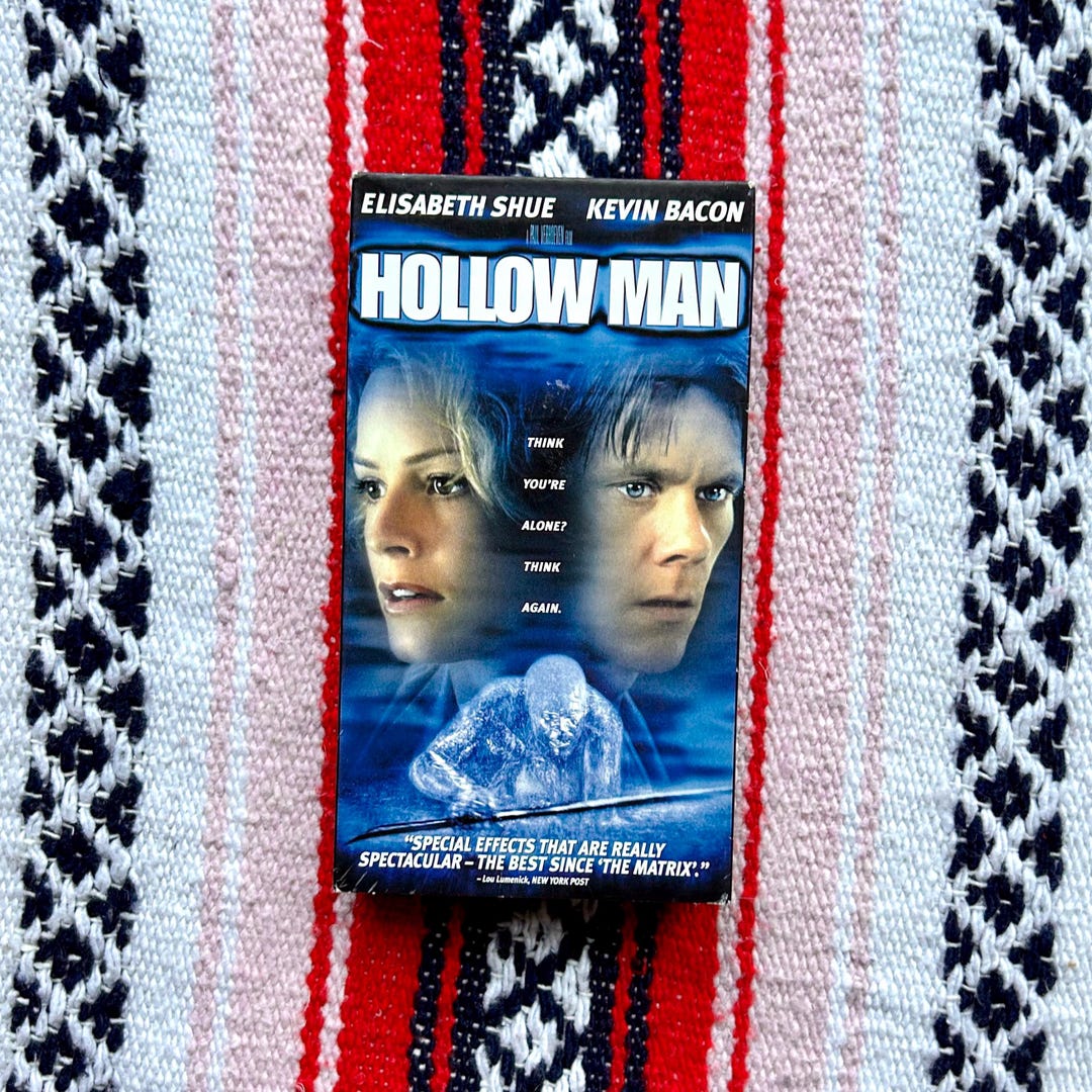 Hollow Man (VHS, 2000) Thriller Movie - Etsy