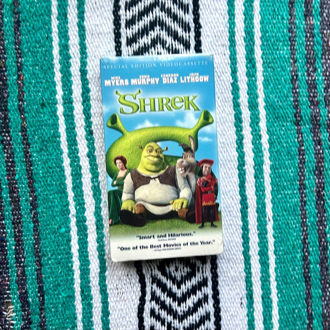 Shrek (VHS, 2001) Cartoon Movie Sealed - Etsy