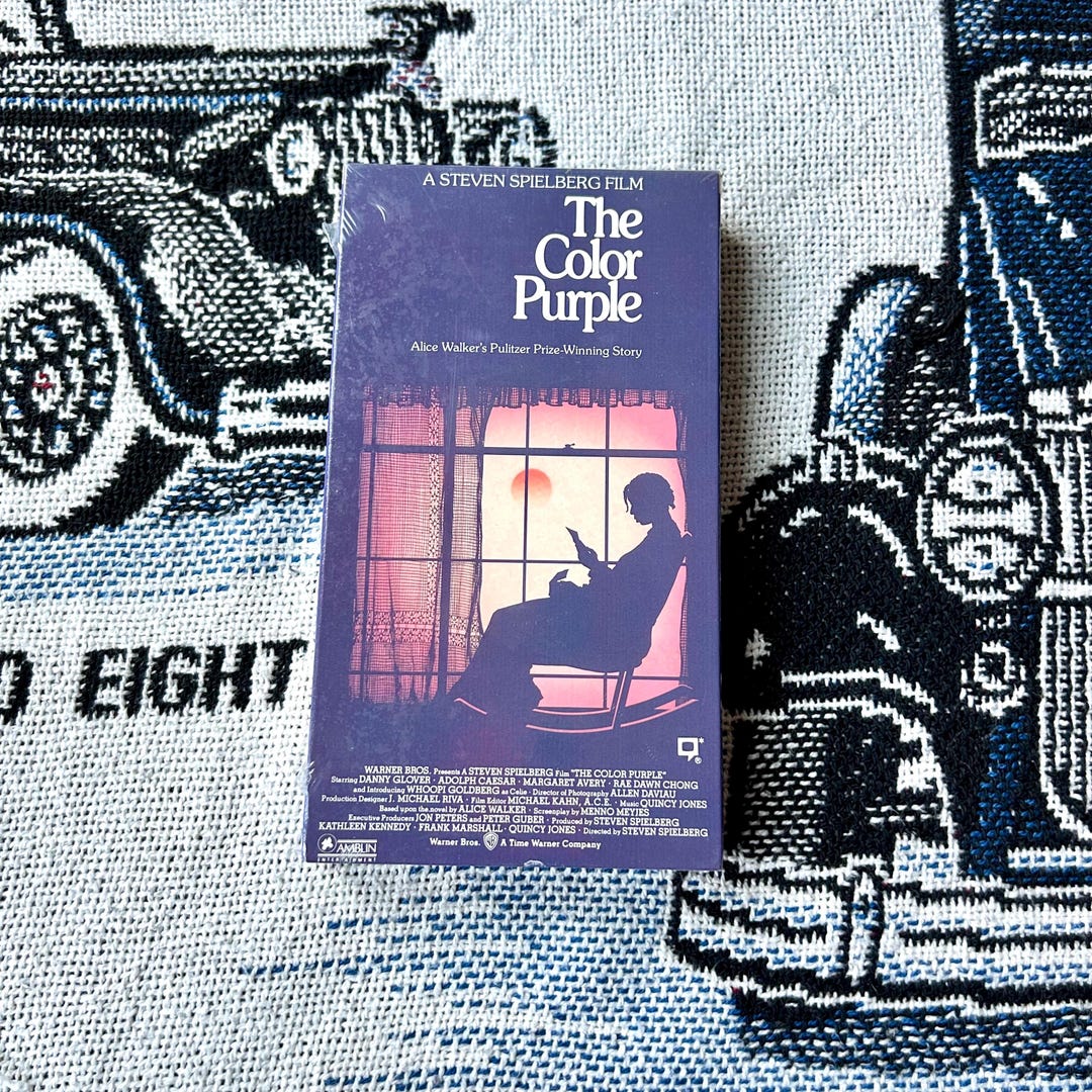 The Color Purple (VHS, 1985) Sealed Movie - Etsy