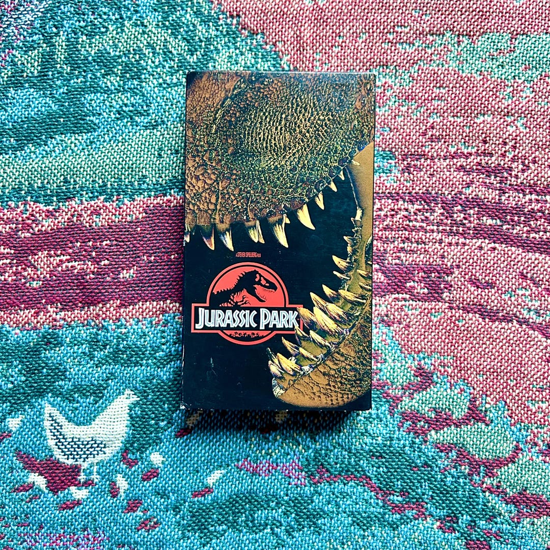 Jurassic Park VHS 1993 Universal Pictures Dinosaur Classic - Etsy