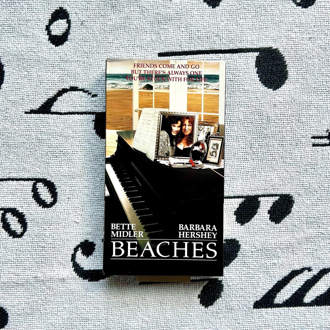 Beaches (VHS 1988) Musical Movie - Etsy