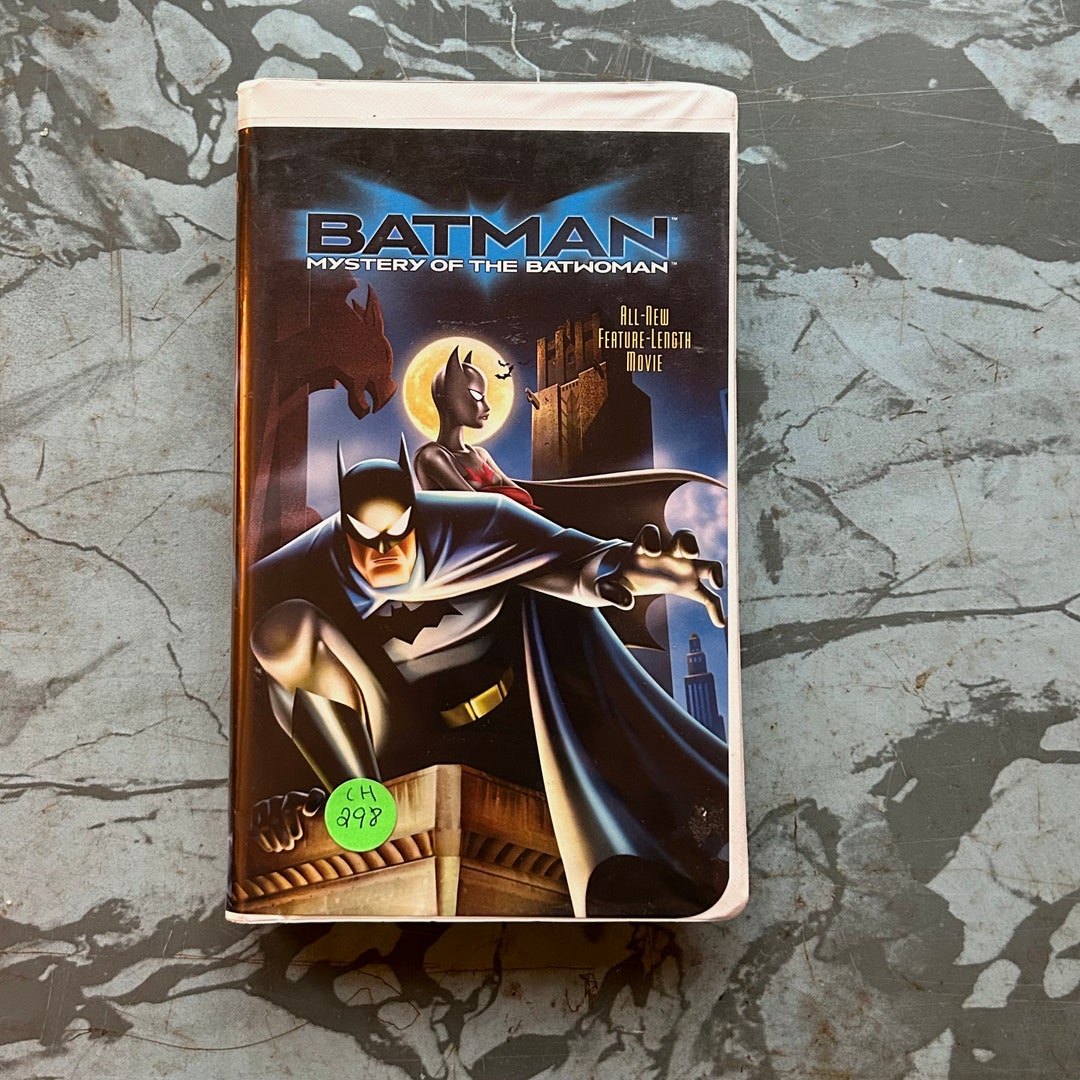 Batman the Animated Series Mystery of the Batwoman VHS 2003 - Etsy