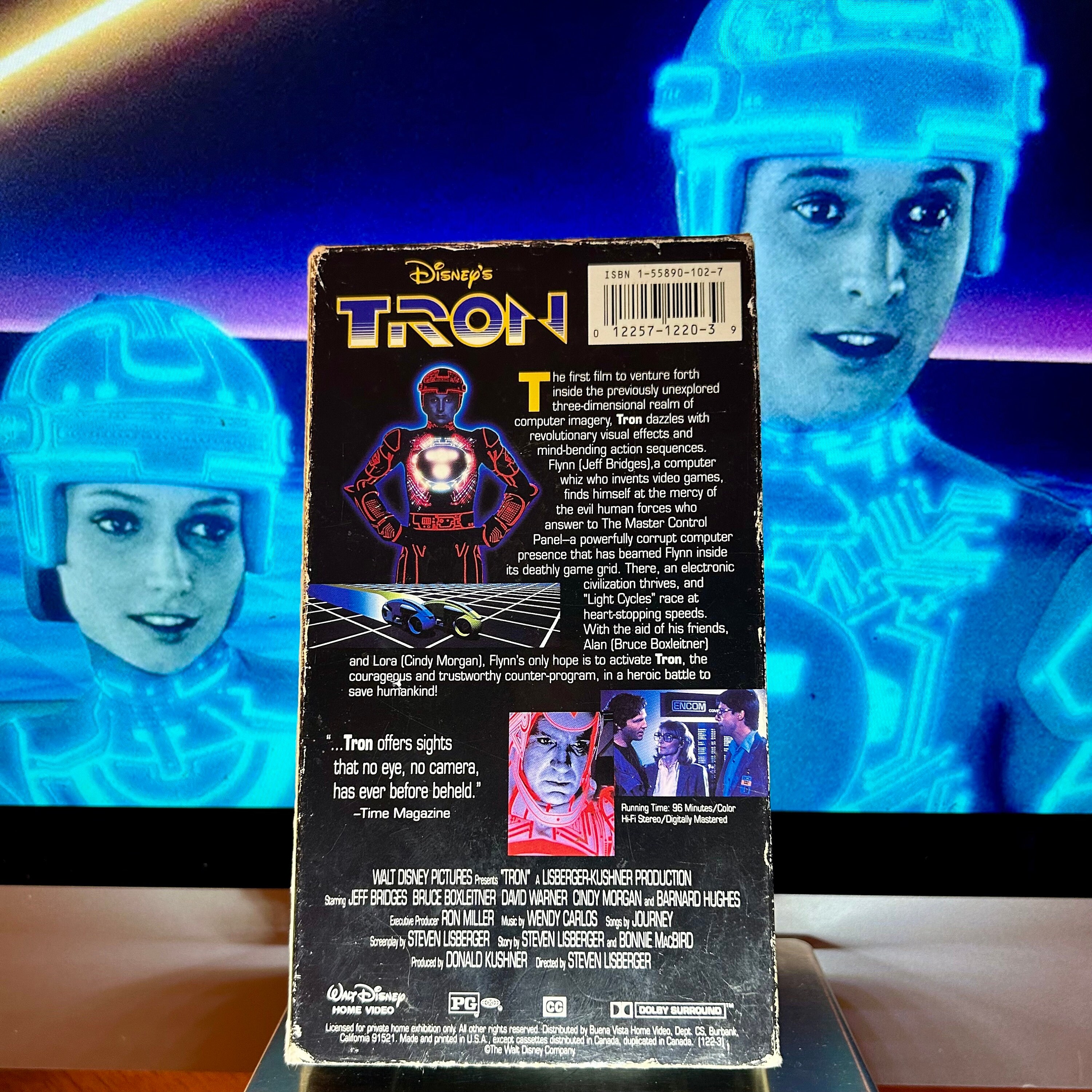 Walt Disney's Tron VHS 1982 Sci Fi Movie - Etsy