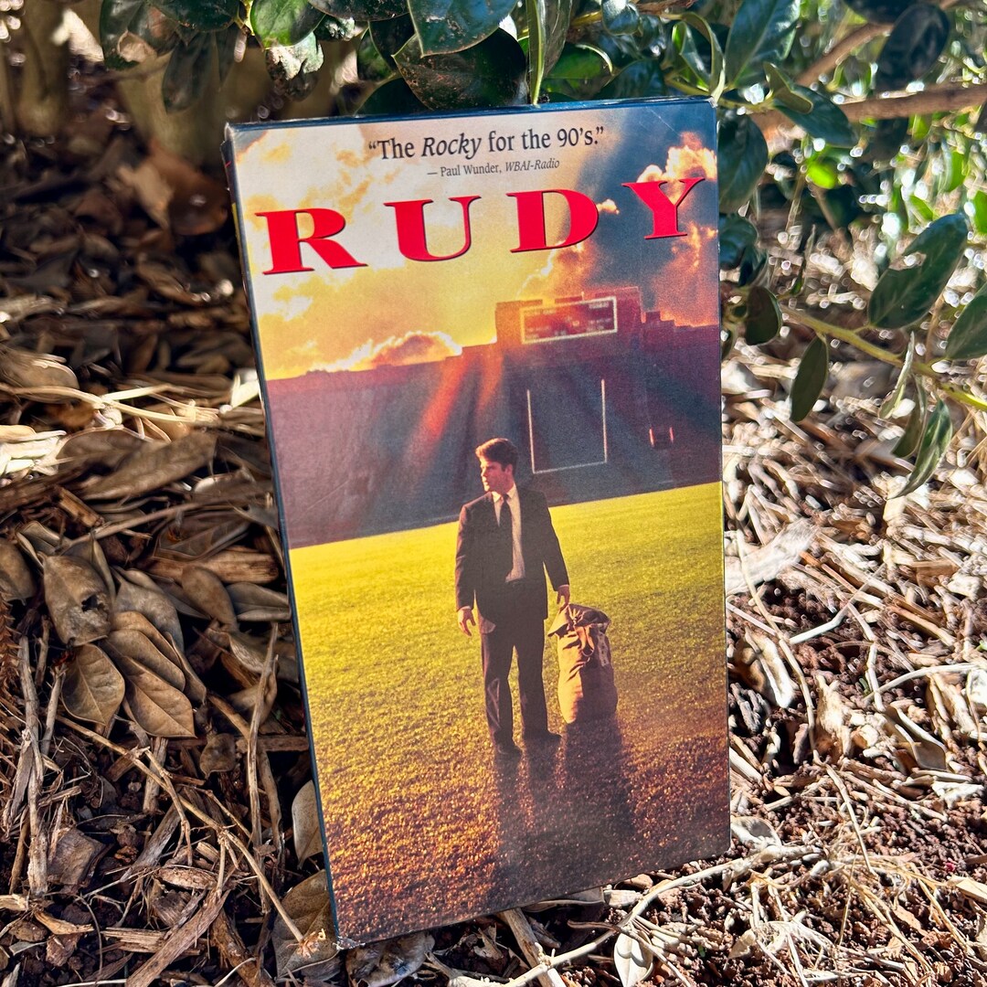 Rudy (VHS, 1993) Movie - Etsy