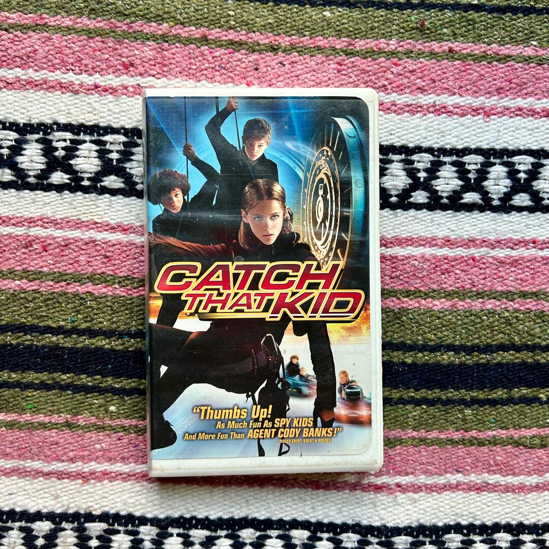 Catch That Kid VHS Tape 2004 • Kristen Stewart Early Role • Clamshell ...