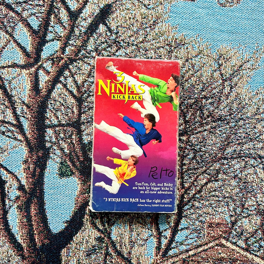 3 Ninjas Kick Back (VHS, 1994) Kids Movie - Etsy
