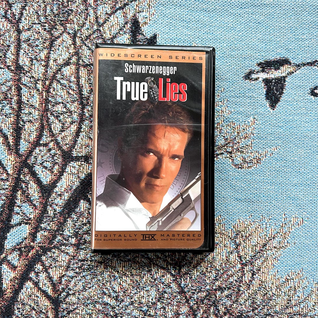True Lies (VHS, 1994) Widescreen Series Movie - Etsy