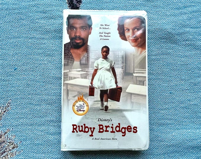 Ruby Bridges (VHS,1998) Disney Movie - Etsy