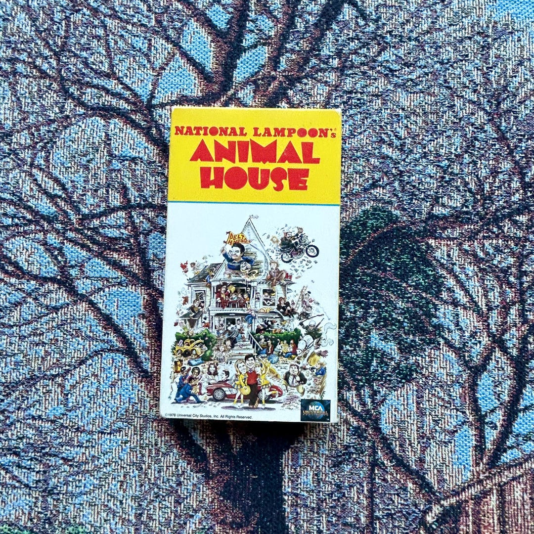 National Lampoon's Animal House (VHS,1978) Comedy Movie - Etsy