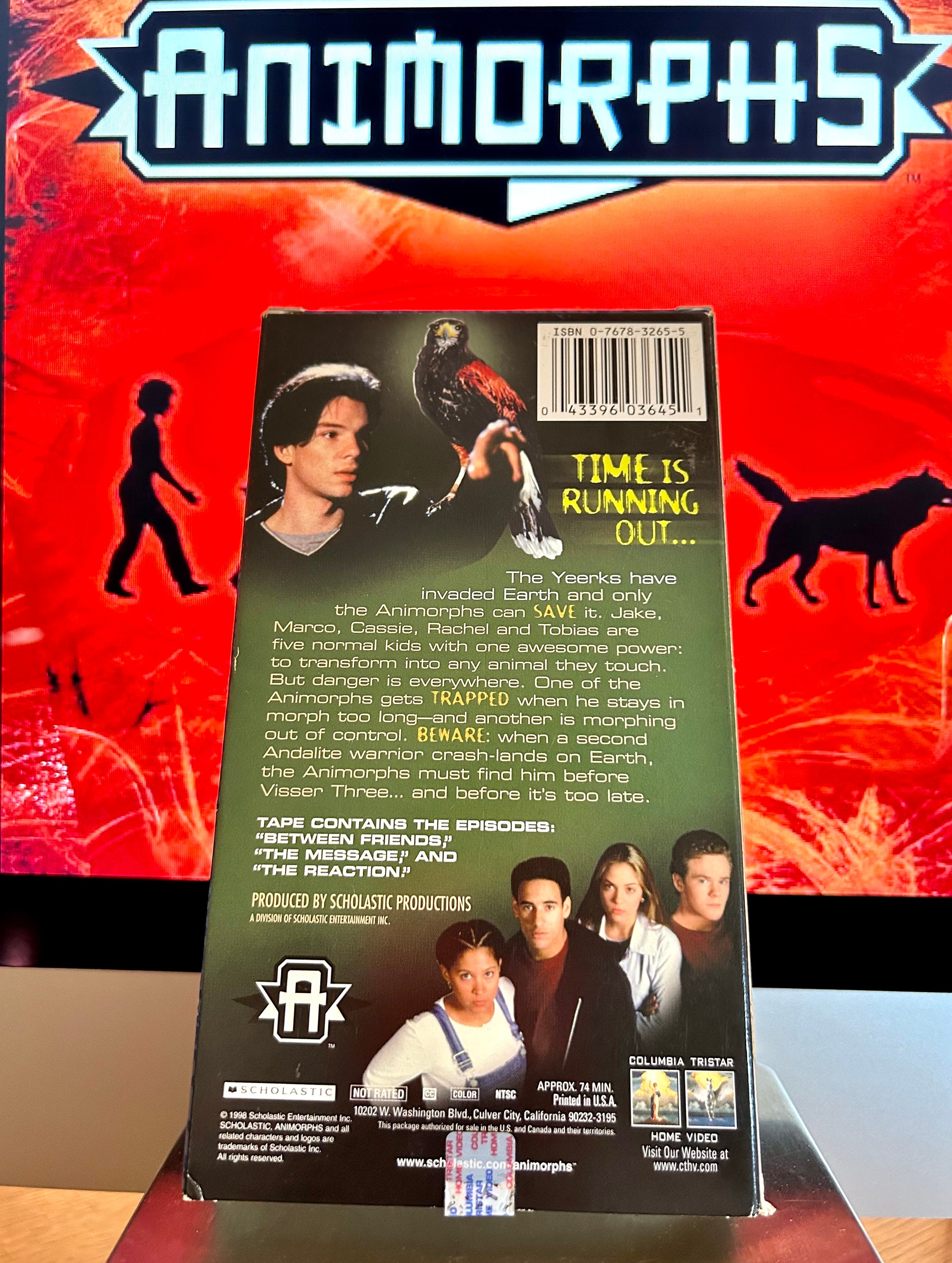 Animorphs the Invasion Series Part 2 Nowhere to Run VHS,1998 - Etsy