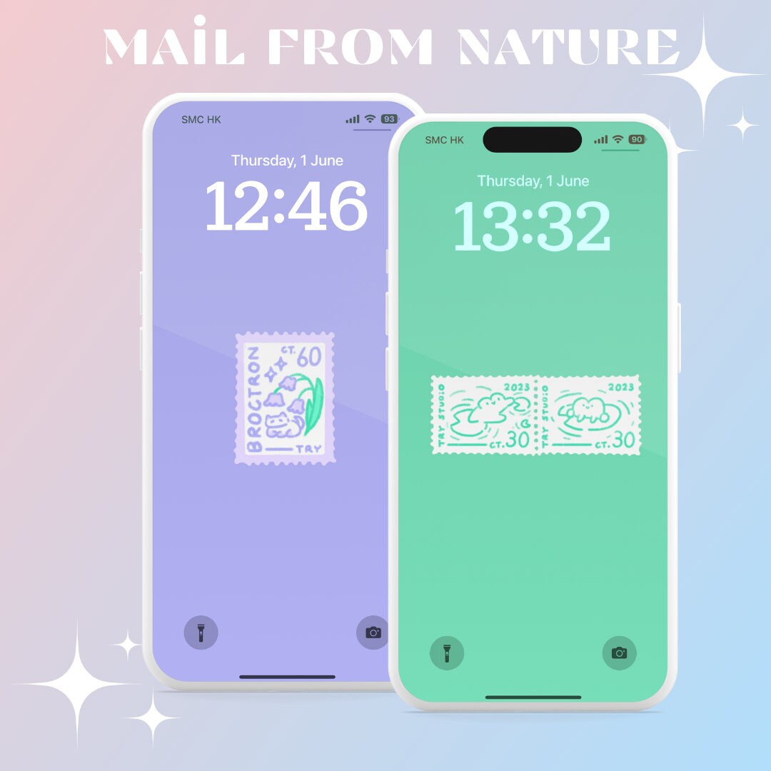 Mail From Nature Wallpaper Icon Set, Cute Icons, Icon Set, Ios and ...