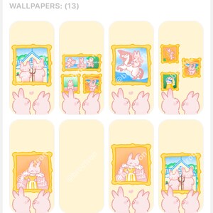 Cute Art Gallery Date Icon Pack, Widgets Ios 16, for iPhone Andriod ...