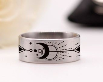 Space Engagement Ring - Etsy