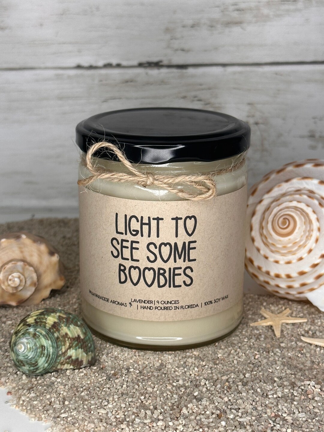 Light to See Some Boobies | Intimate Candle | Sex Candle | Soy Candle ...