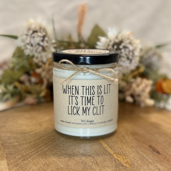 Lick Clit Candle - Etsy