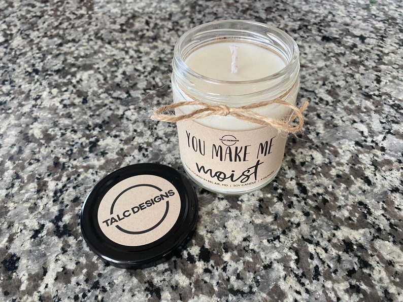 You Make Me Moist Intimate Candle Sex Candle Soy Candle | Etsy