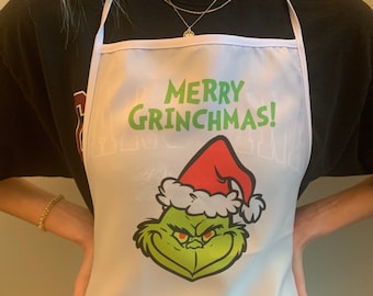 Grinch Apron | Etsy