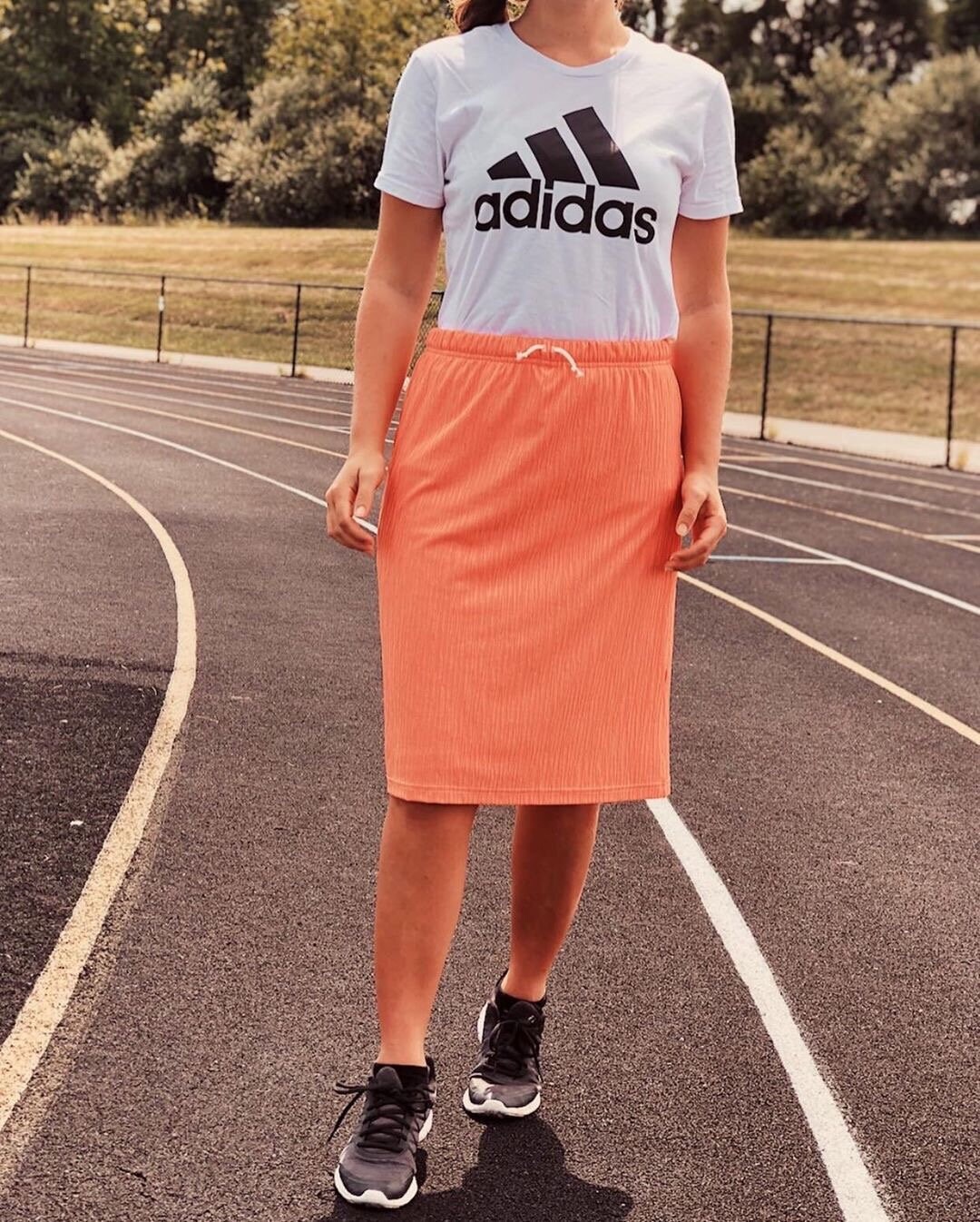 Modern Coral Skort - Etsy