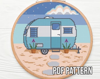 Rv Cross Stitch Pattern - Etsy