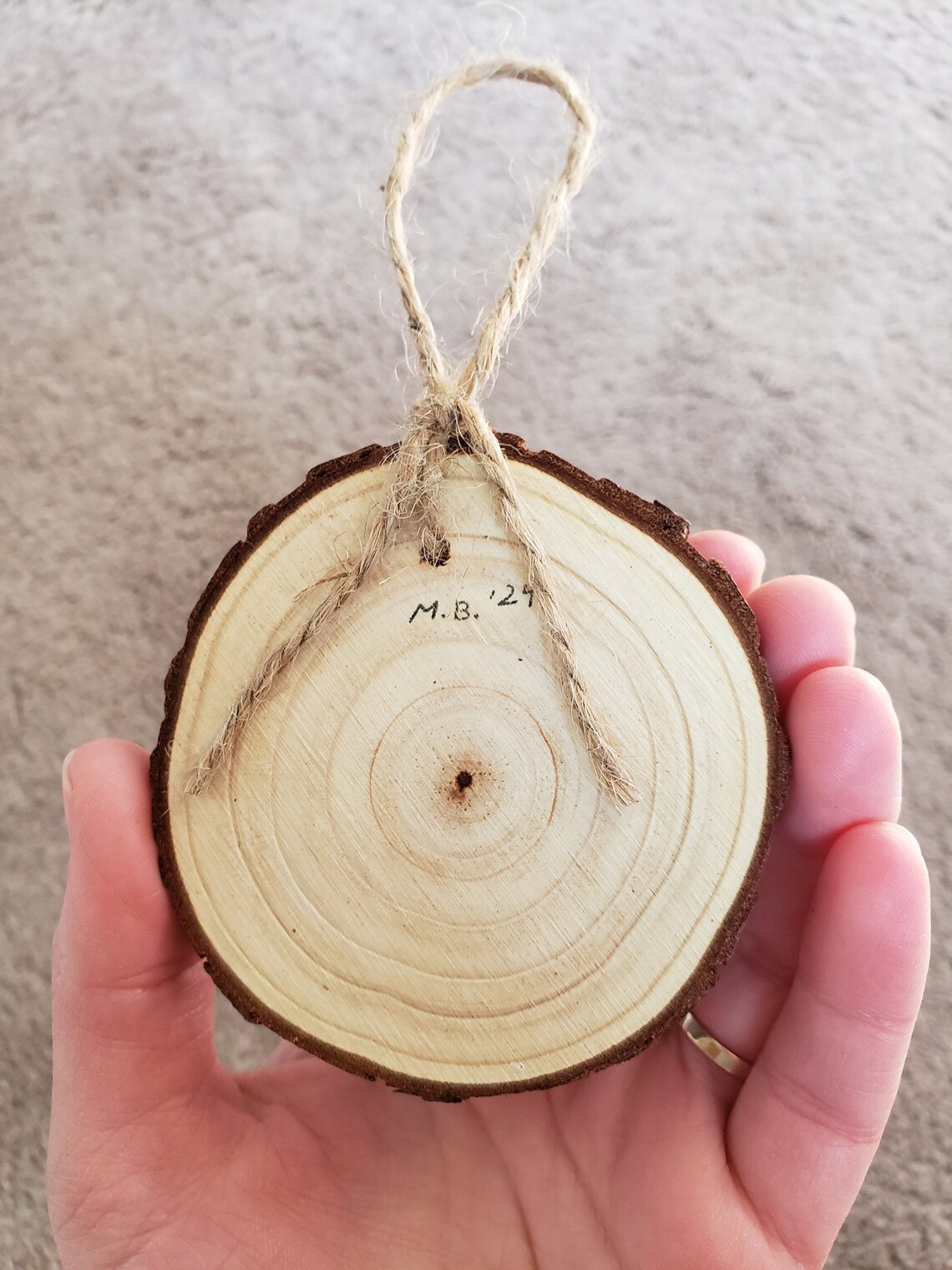 Hand Painted Wisconsin Ornament - Cabin Decor - Northwoods Art - Etsy