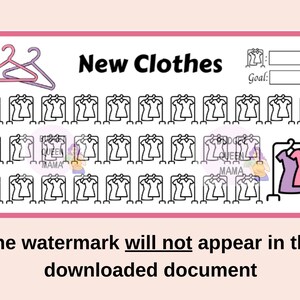 Clothes Tracker - New Clothes Savings Challenge - New Clothes Tracker ...