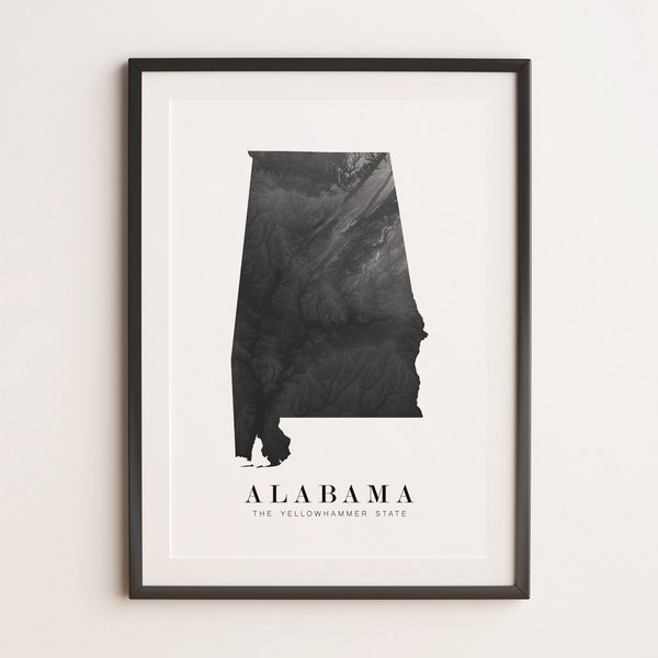 Alabama Poster - Etsy