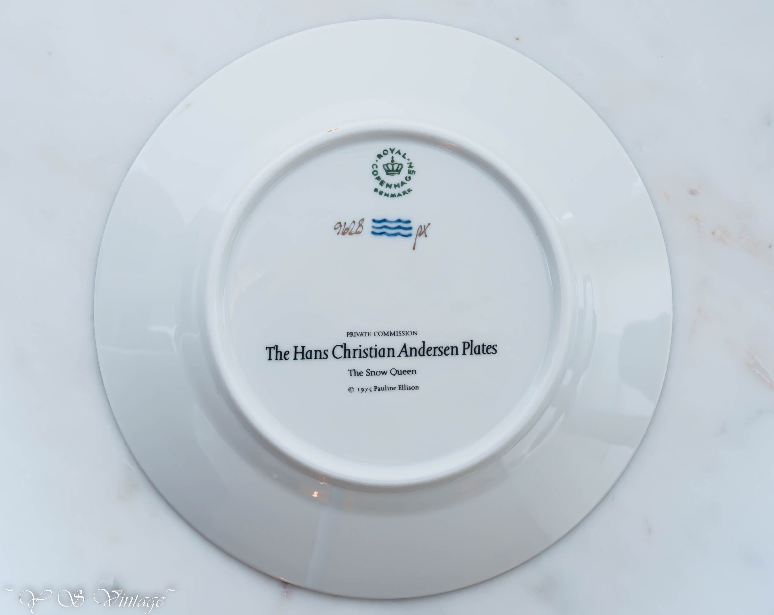 Royal Copenhagen, the Hans Christian Andersen Plates, the Snow Queen ...